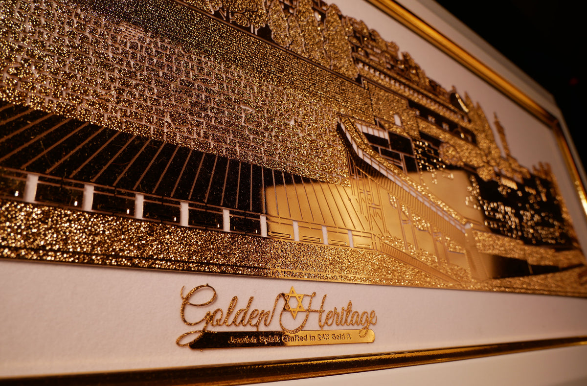 Golden Jerusalem – 24K Gold Art of the Eternal City – Golden Heritage